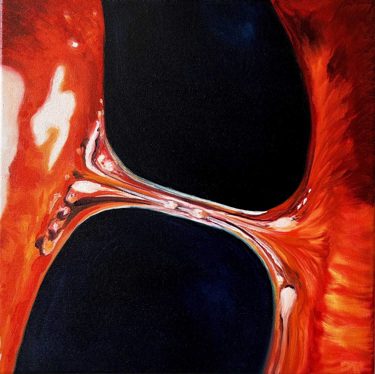 Sticky by Ruby-Jane Fu (2022) : Painting Oil on Canvas - Singulart