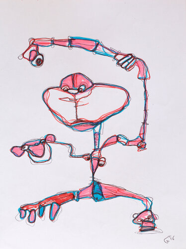 DRAWING OR SKETCH de Georges de Groot (2016) : Dessin Crayon, Stylo sur ...