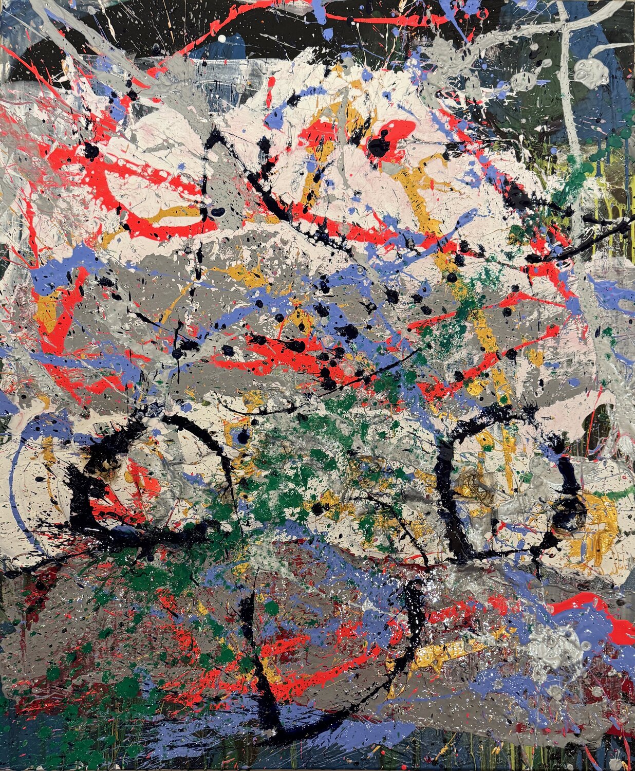 Jackson/Sam 4 de David Utzon (2026): Pintura Acrílico, Pintura en spray ...