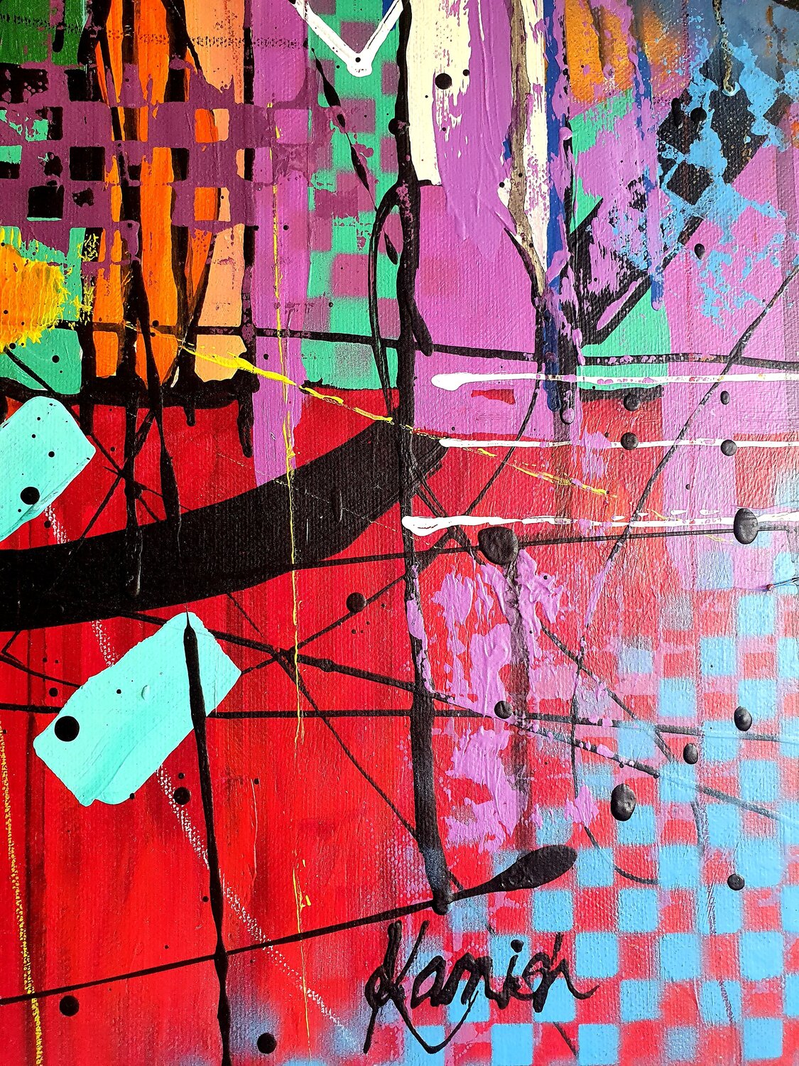 The Guardians of Reminiscence by Karnish Art (2022) : Painting Acrylic ...