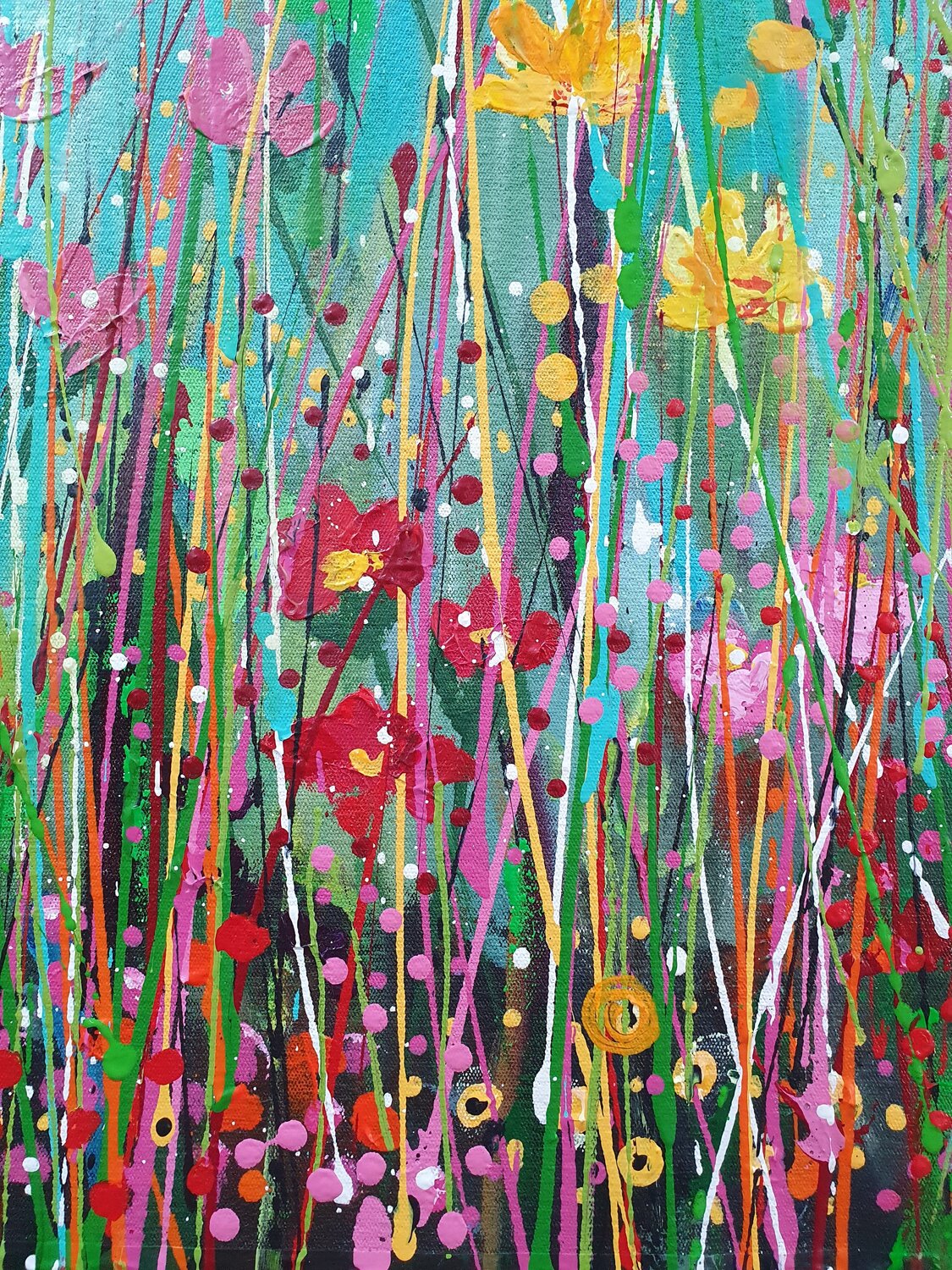 Enchanted - Wildflower Song - Large Artwork by Karnish Art (2022 ...