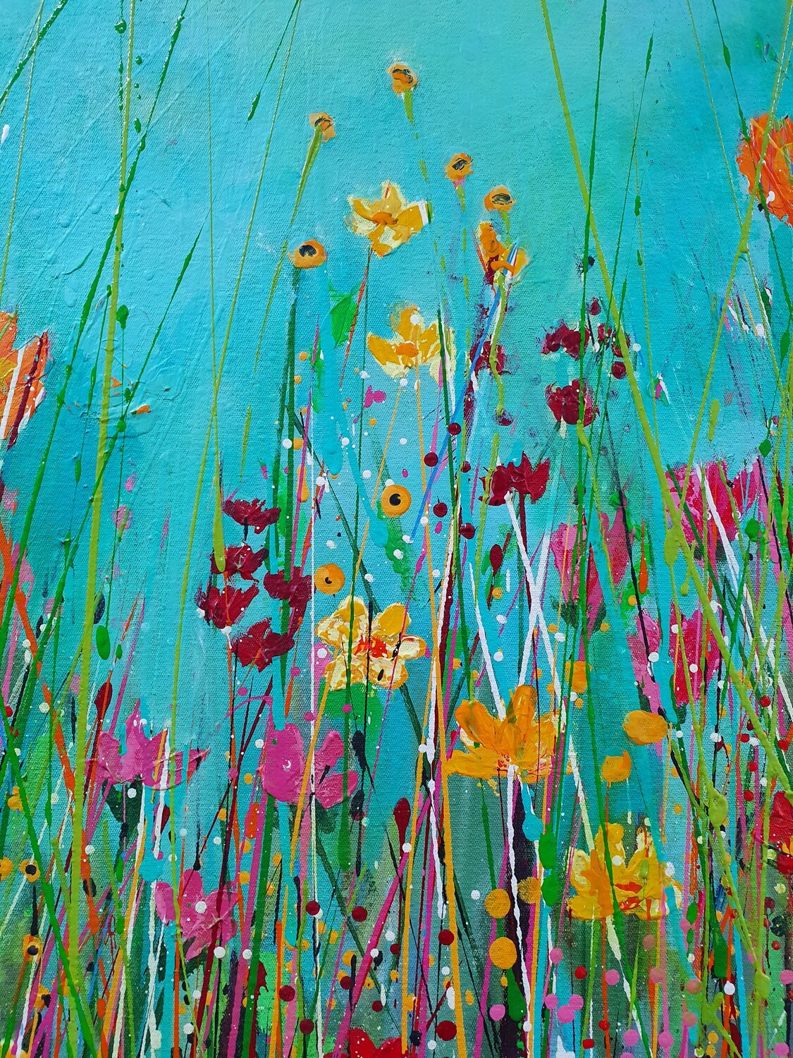 Enchanted - Wildflower Song - Large Artwork by Karnish Art (2022 ...
