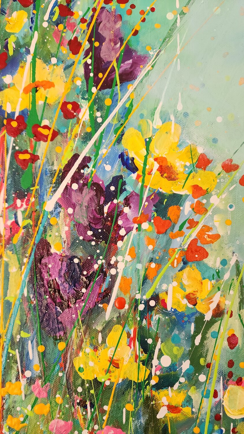 Enchanted - Inwards by Karnish Art (2023) : Painting Acrylic, Oil on ...