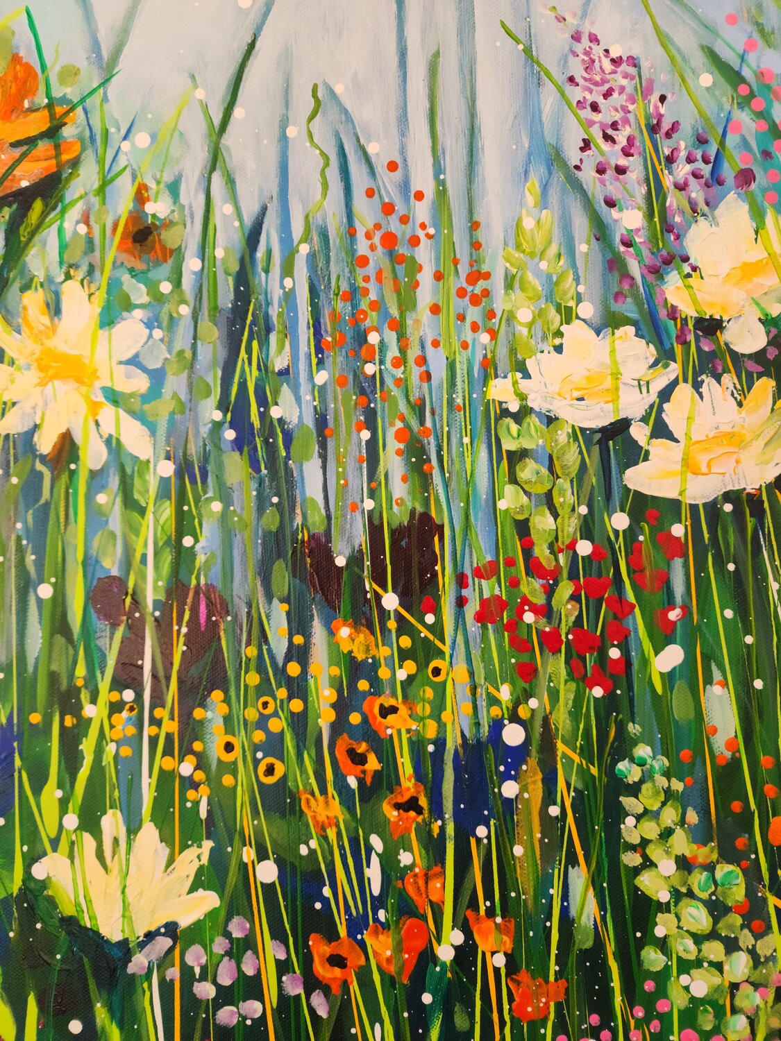 ENCHANTED - In the flower fields of Dreams by Karnish Art (2023 ...