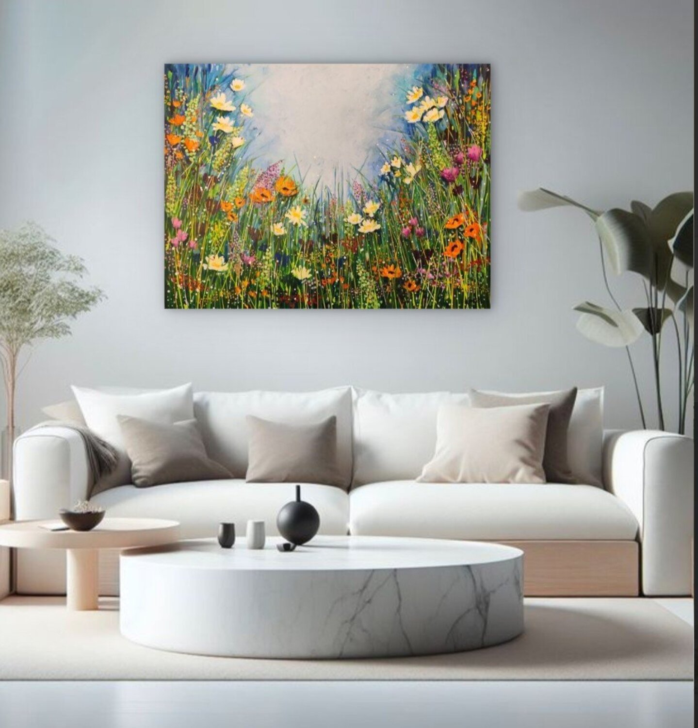 ENCHANTED - In the flower fields of Dreams by Karnish Art (2023 ...