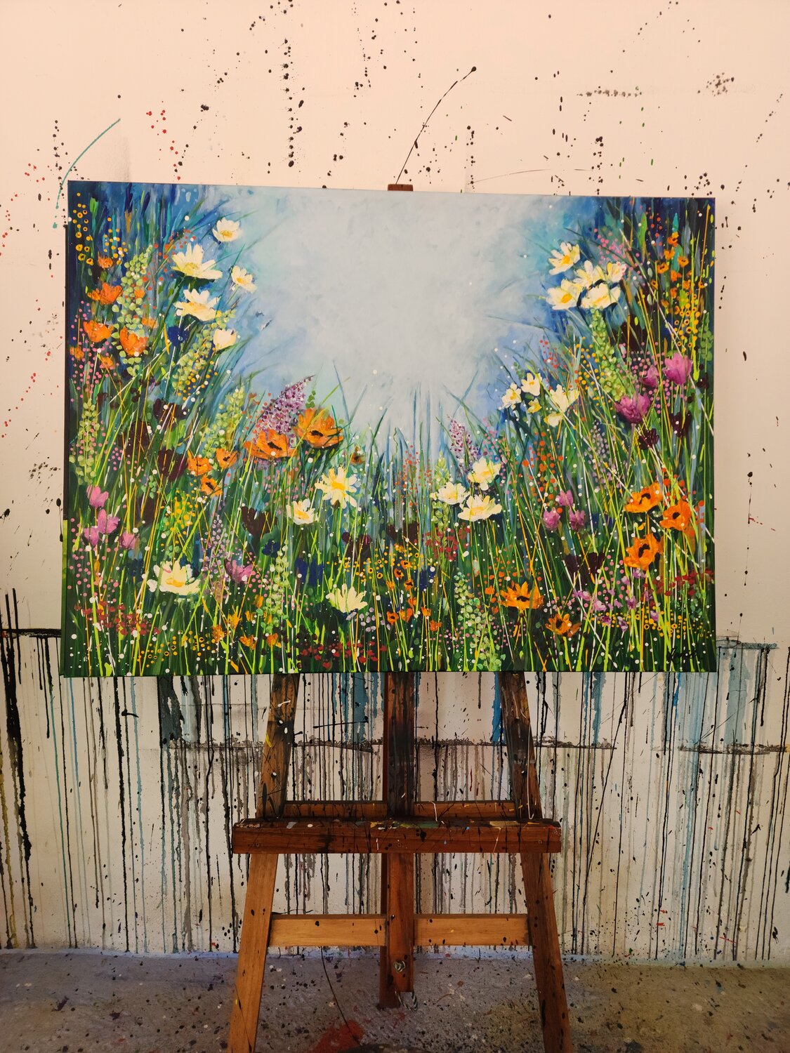 ENCHANTED - In the flower fields of Dreams by Karnish Art (2023 ...