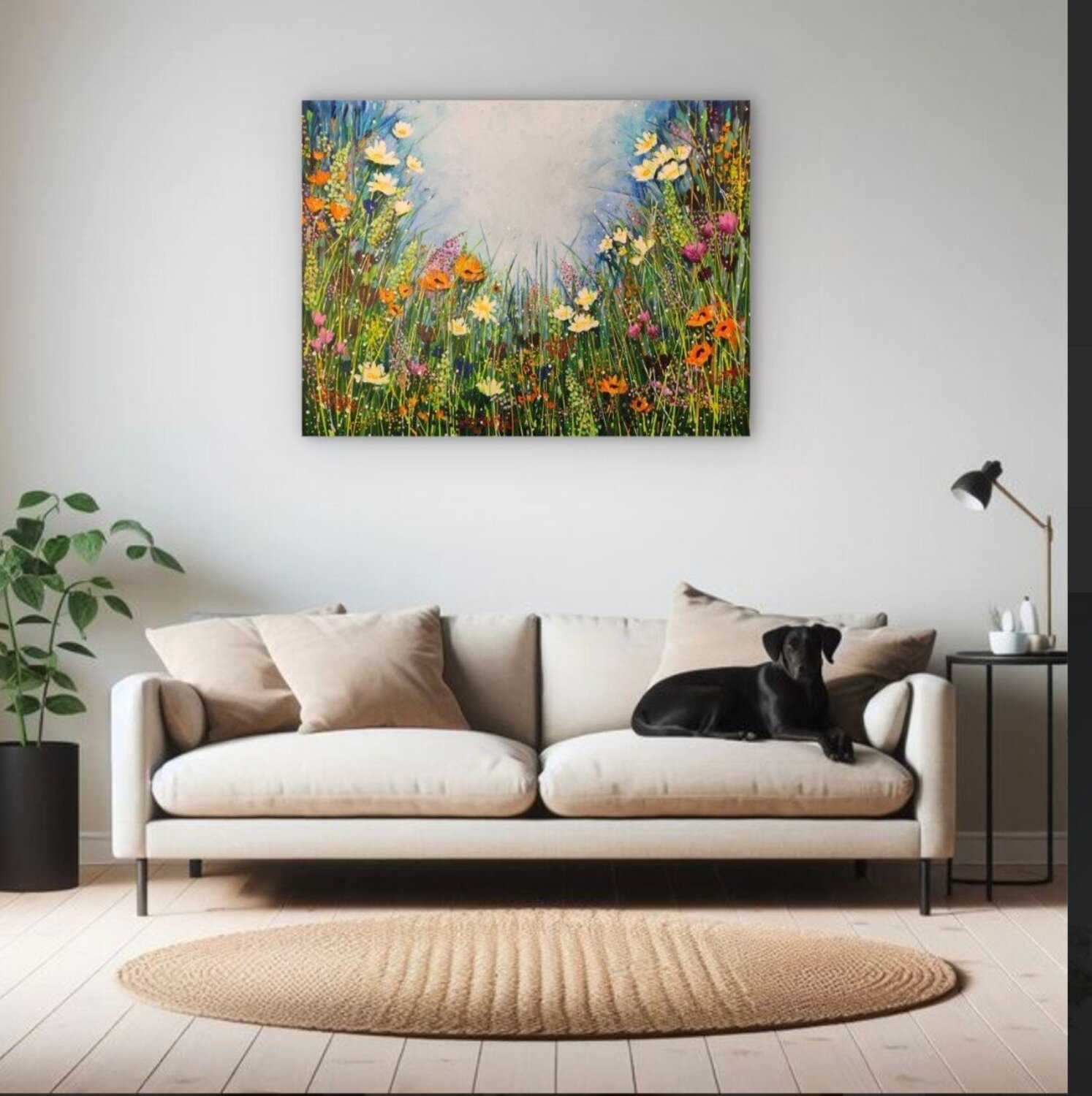 ENCHANTED - In the flower fields of Dreams by Karnish Art (2023 ...