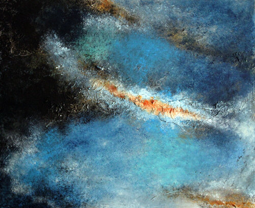 Texturas de la Tierra by Lara Rubi (2024) : Painting Acrylic on ...