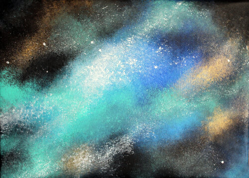 Grupo de Estrellas by Lara Rubi (2023) : Painting Acrylic on Canvas ...
