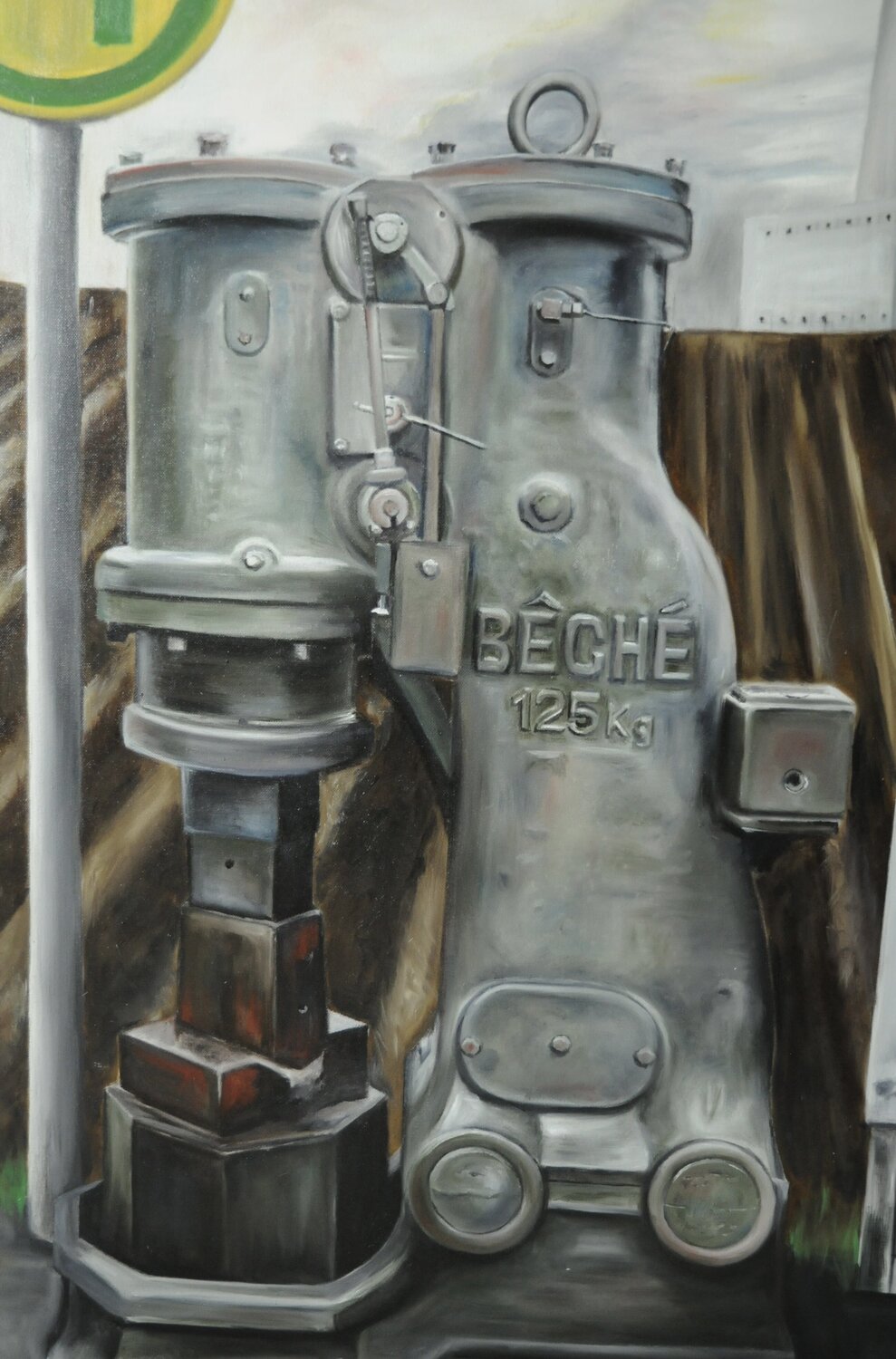 Waiting by Brigitte Peters (2008) : Painting Oil on Canvas - Singulart