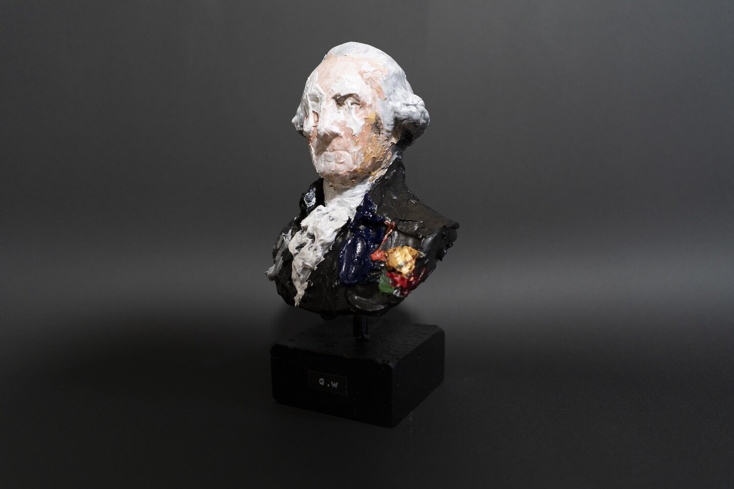 George Washington Sculpture by Tomoya Nakano (2025) : Sculpture Acrylic ...
