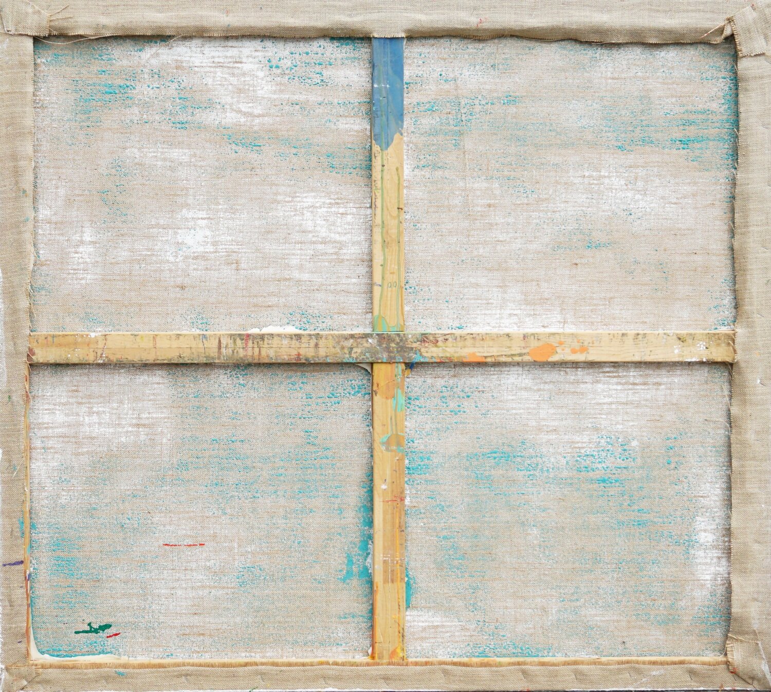 Claim 153 - Pop Stil auf Blau by Mark Hellbusch (2022) : Painting ...