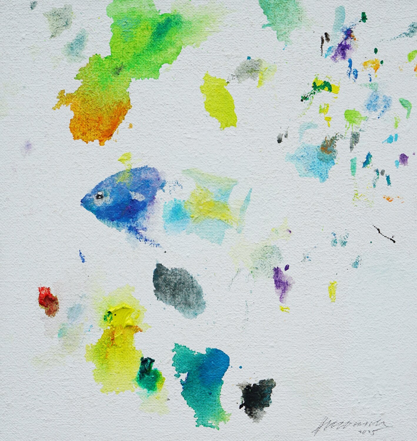 Seltener Fisch III Mark Hellbusch