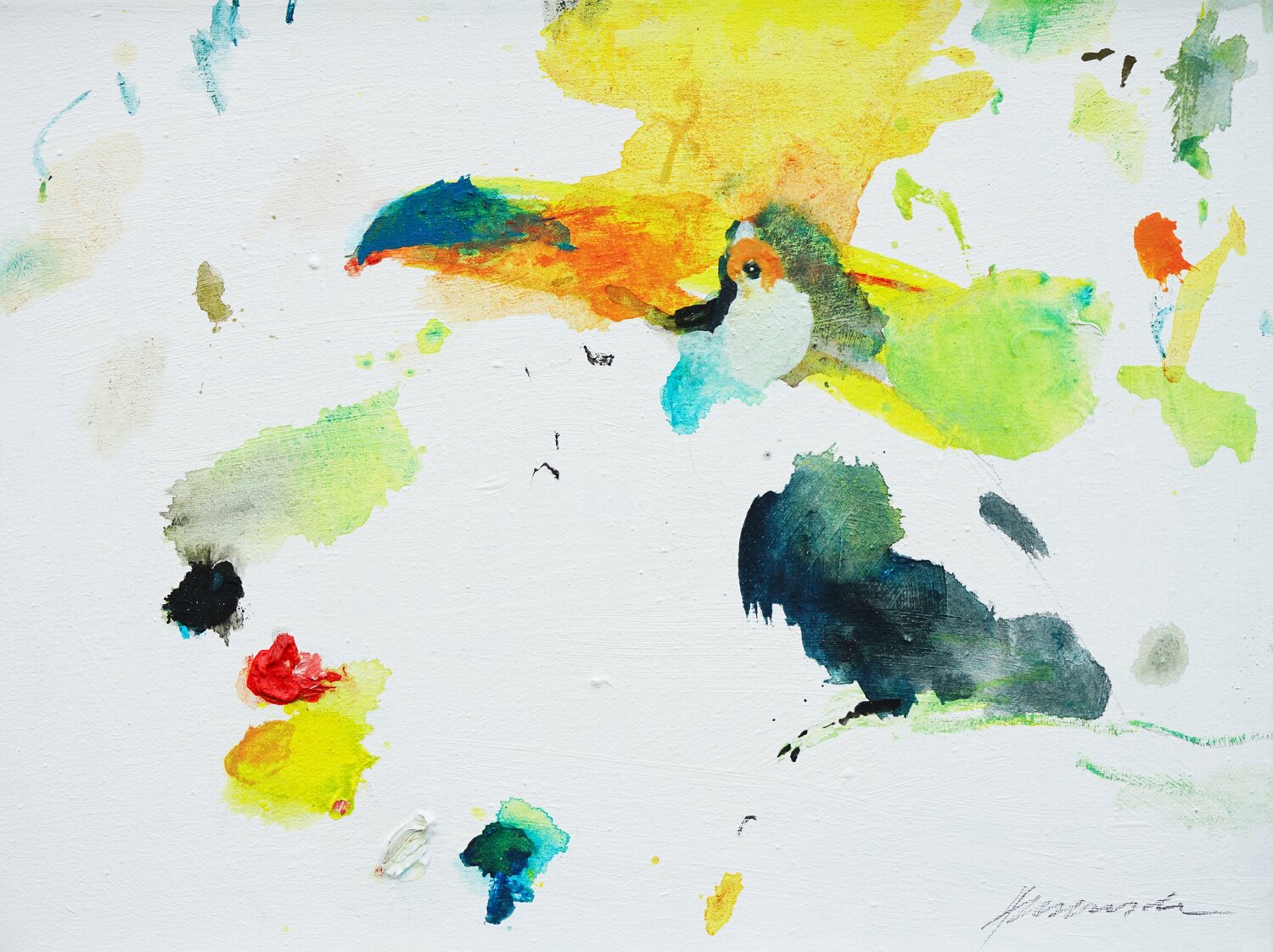 "Seltener Vogel" (Tukan) Mark Hellbusch