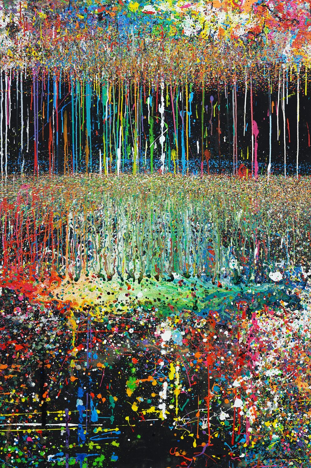 RE 13 de Mark Hellbusch (2024): Pintura Acrílico, Óleo en Lienzo ...