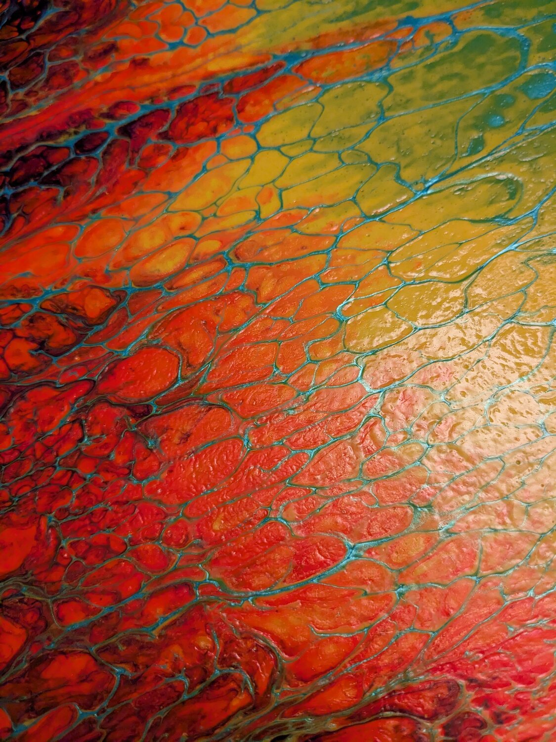 Nr. 2025127 by Dennis Bätz (2025) : Painting Acrylic on Synthetic board ...