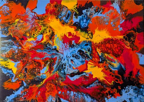 Nr. 202032 von Dennis Bätz (2020): Malerei Acryl auf Leinwand - Singulart