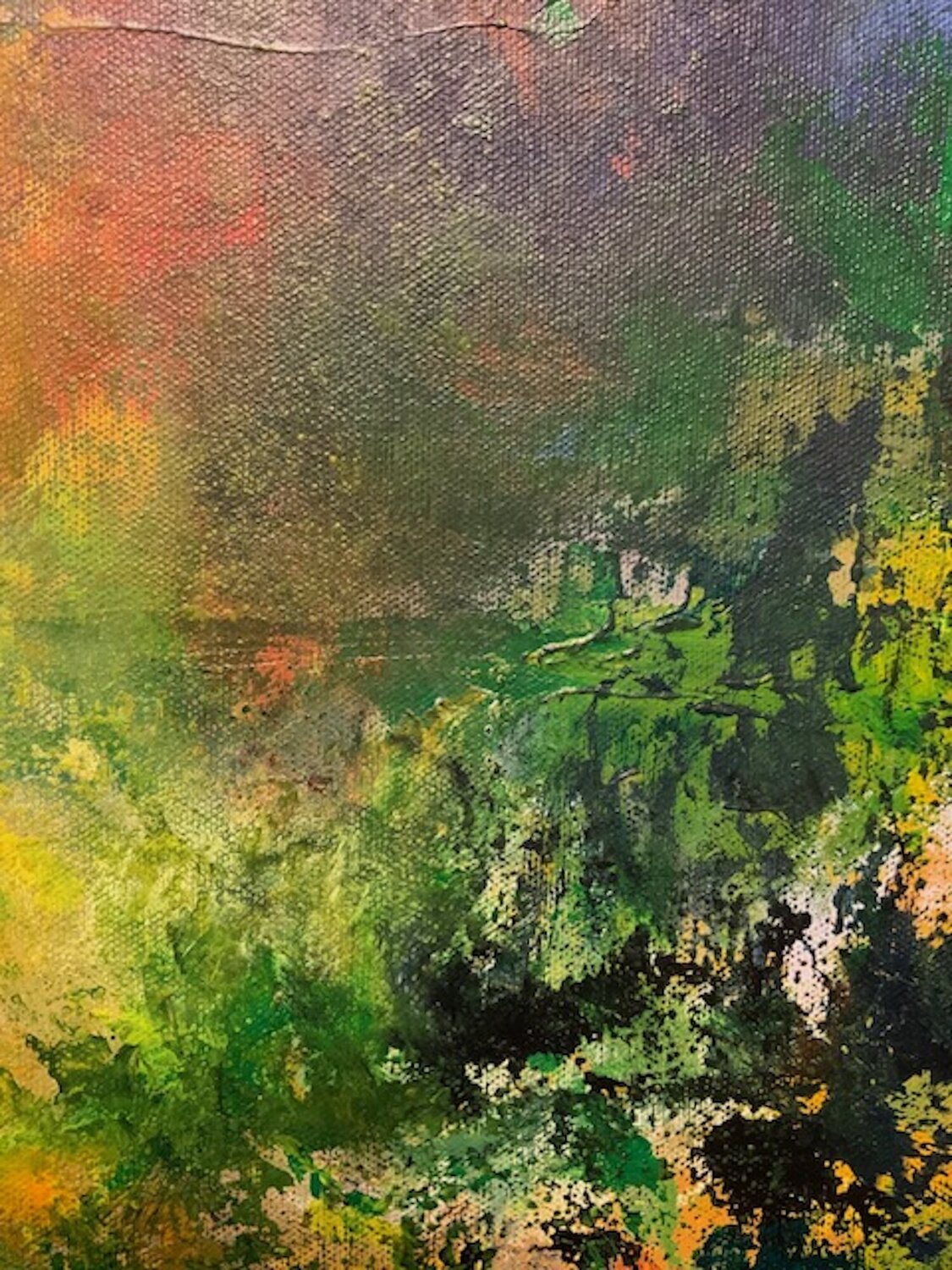 Green & Blue by Sung Gross (2024) : Painting Acrylic on Canvas - Singulart