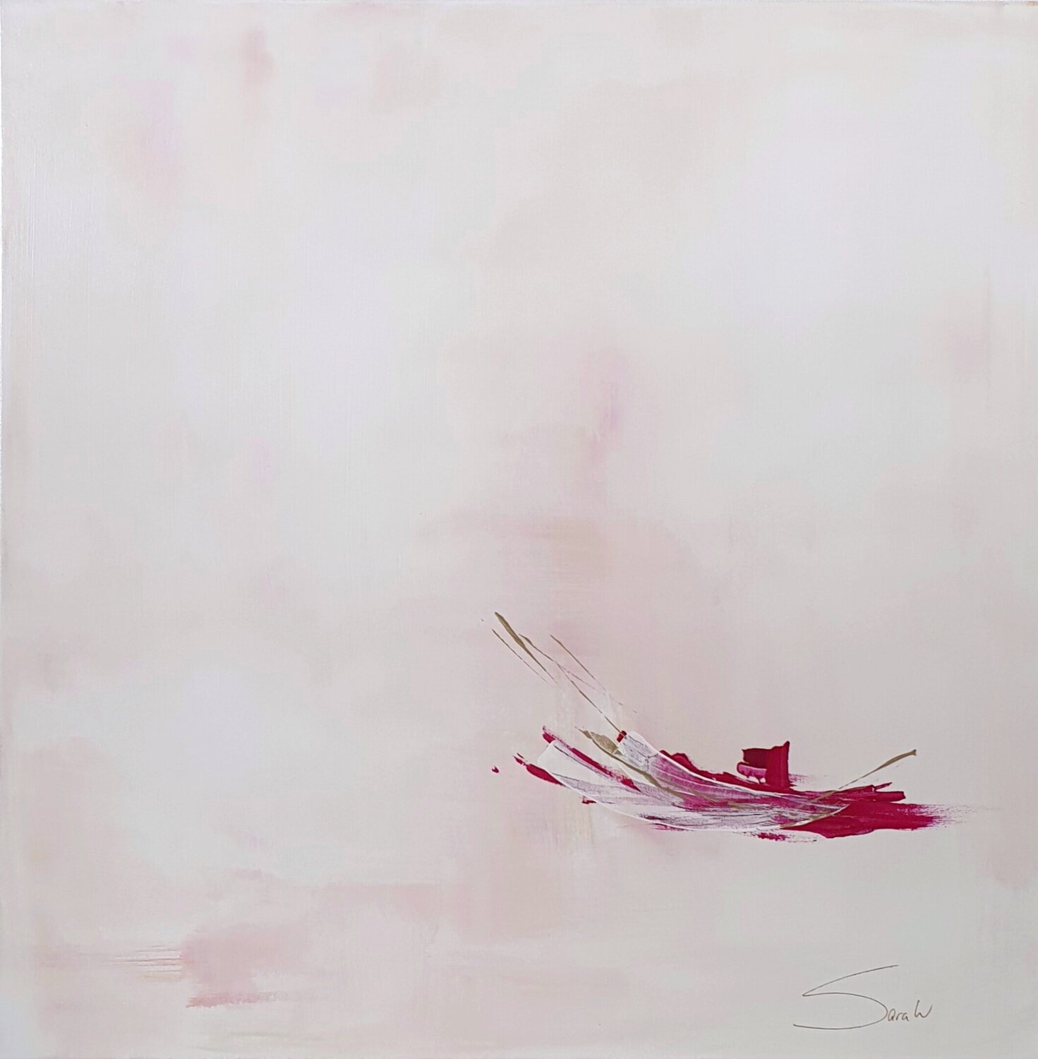 Essentiell No 5 de Sarah Kube (2024) : Peinture Acrylique sur Toile - Singulart