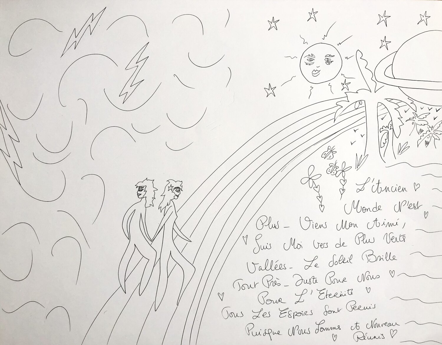 Viens je t'emmene! di Marie-Laure De Simone (2022): Opera su carta a ...