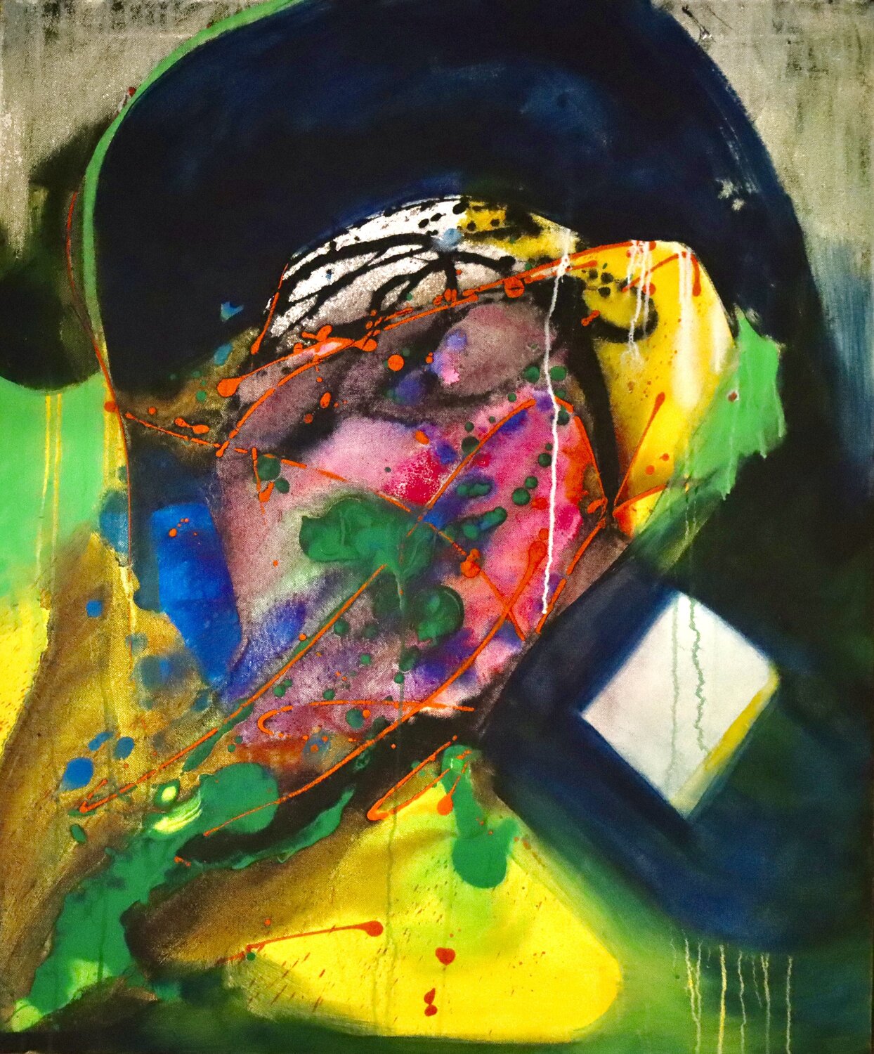 The Dots Are Joined by John Veale (2023) : Painting Acrylic on Canvas ...