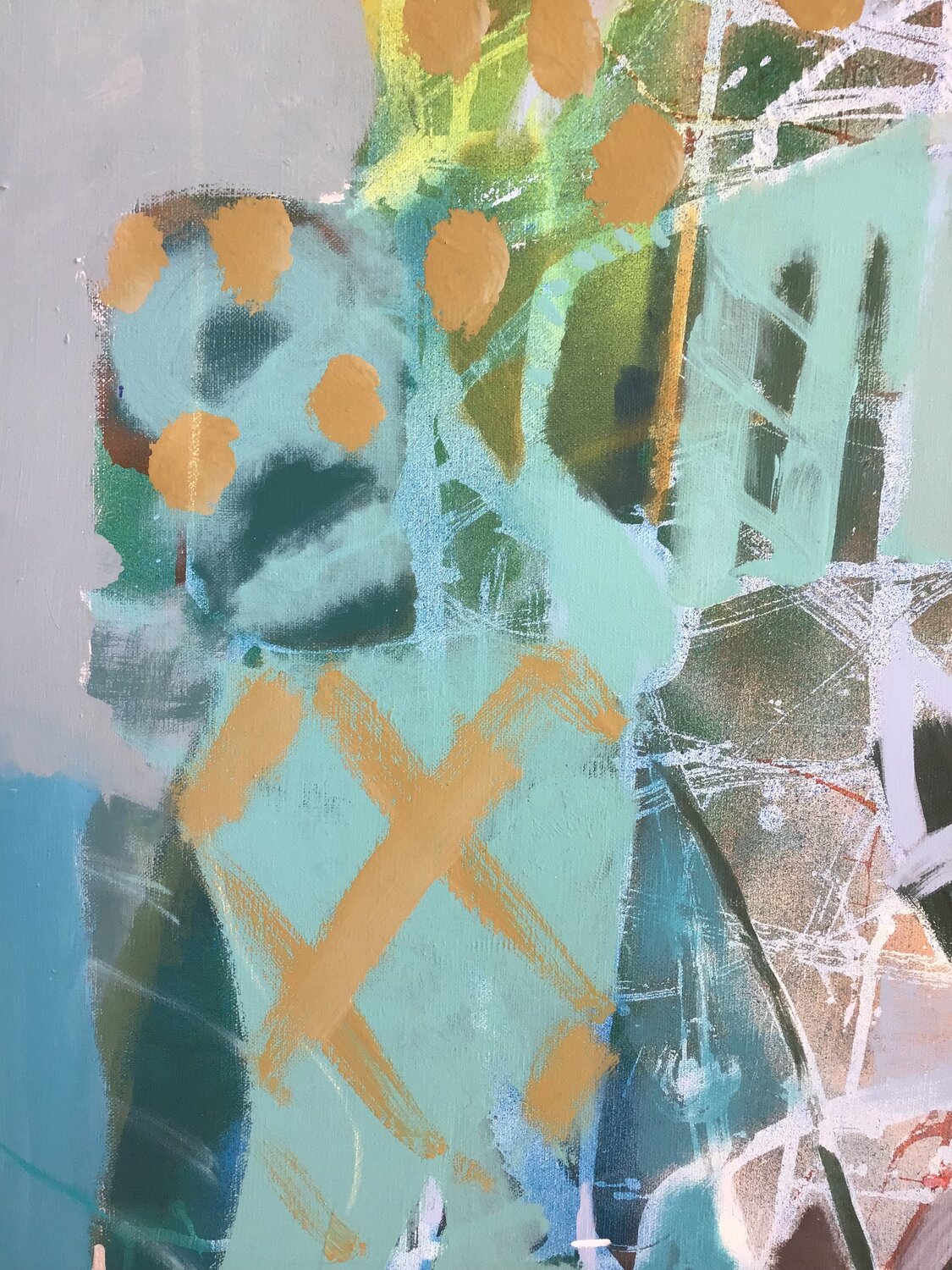 Le grand jardinier créateur by Sarah Lanyi (2022) : Painting Acrylic ...