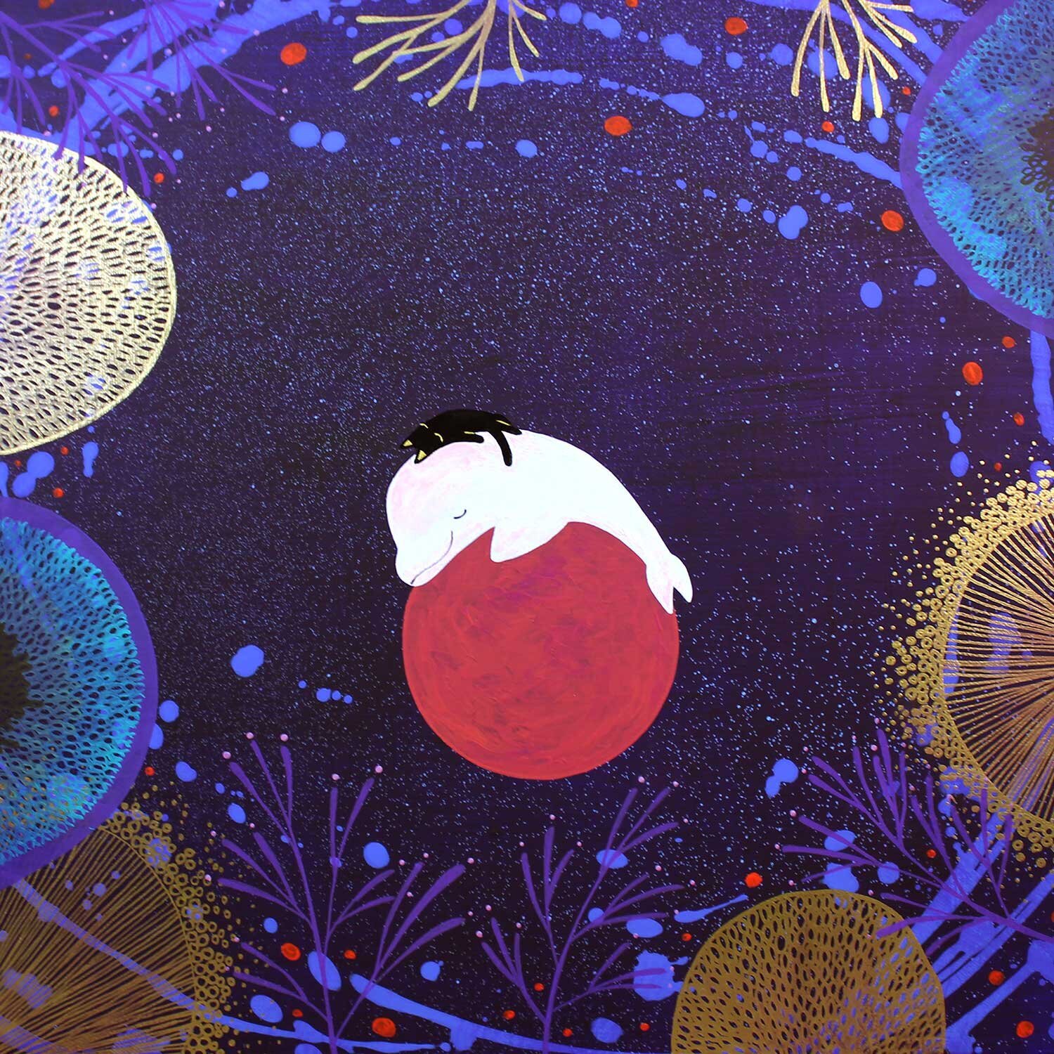 rest NO.002 by Byeol Muffin (2022) : Painting Acrylic on Canvas - SINGULART