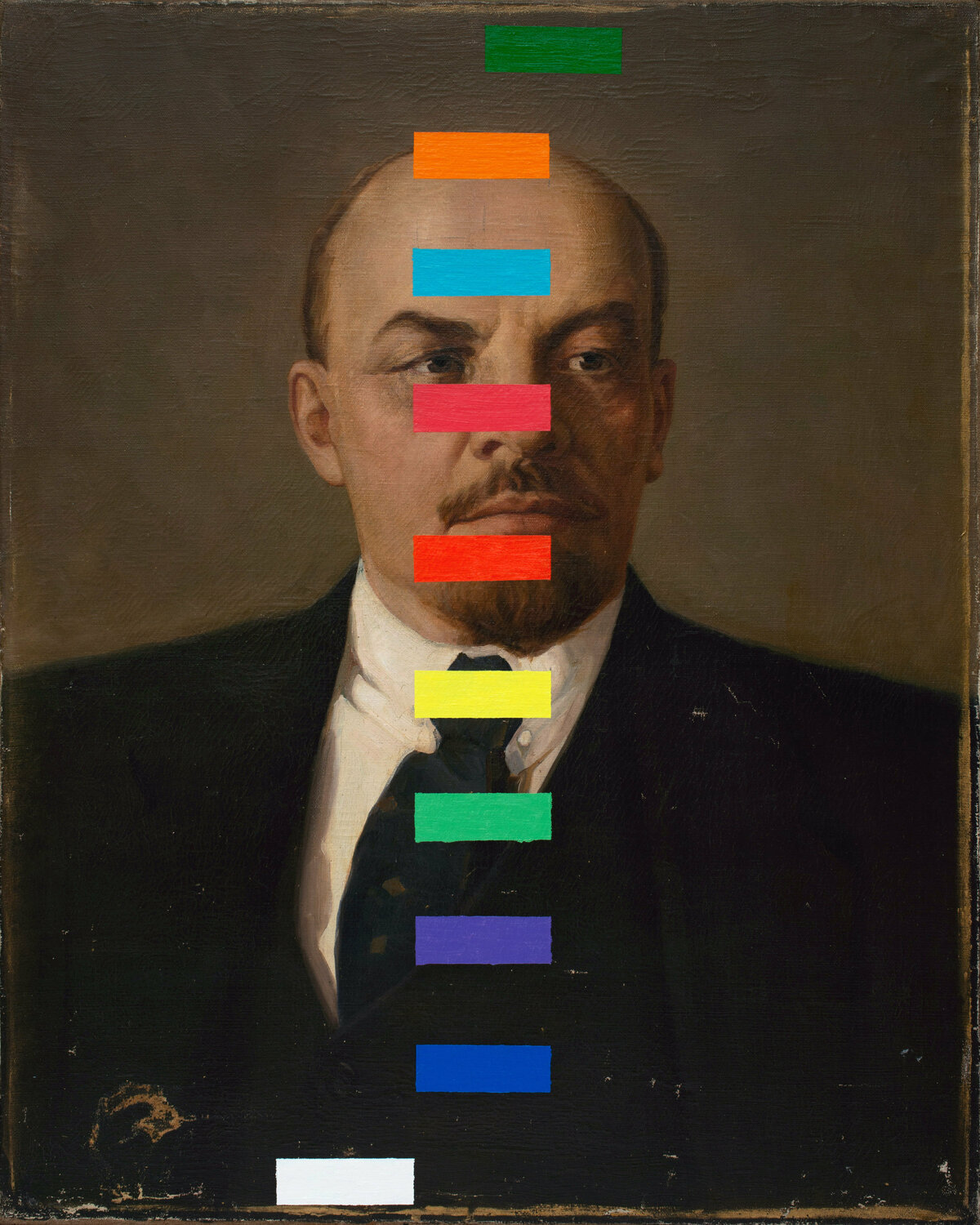 Lenin With A Color Test by Oleksandr Balbyshev (2020) : Painting ...