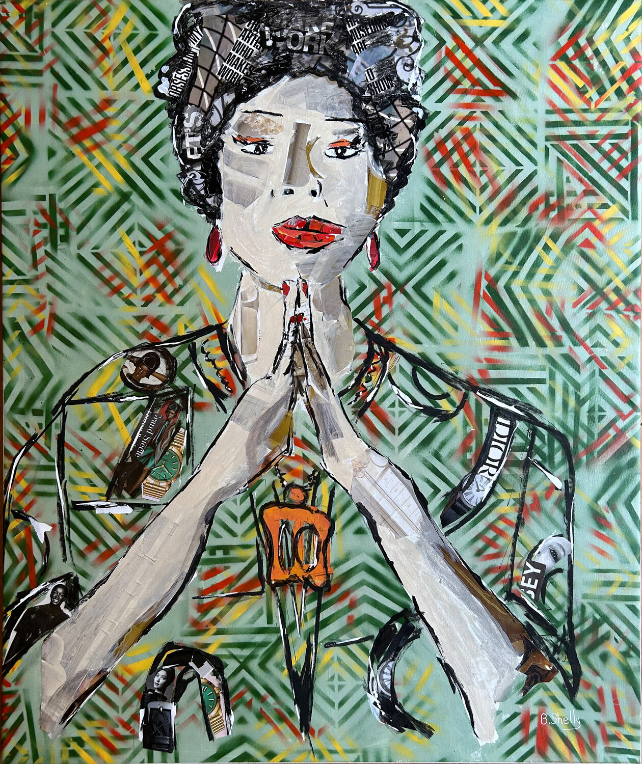 Peace by Barbara Shelly (2025) : Painting Acrylic on Canvas - Singulart