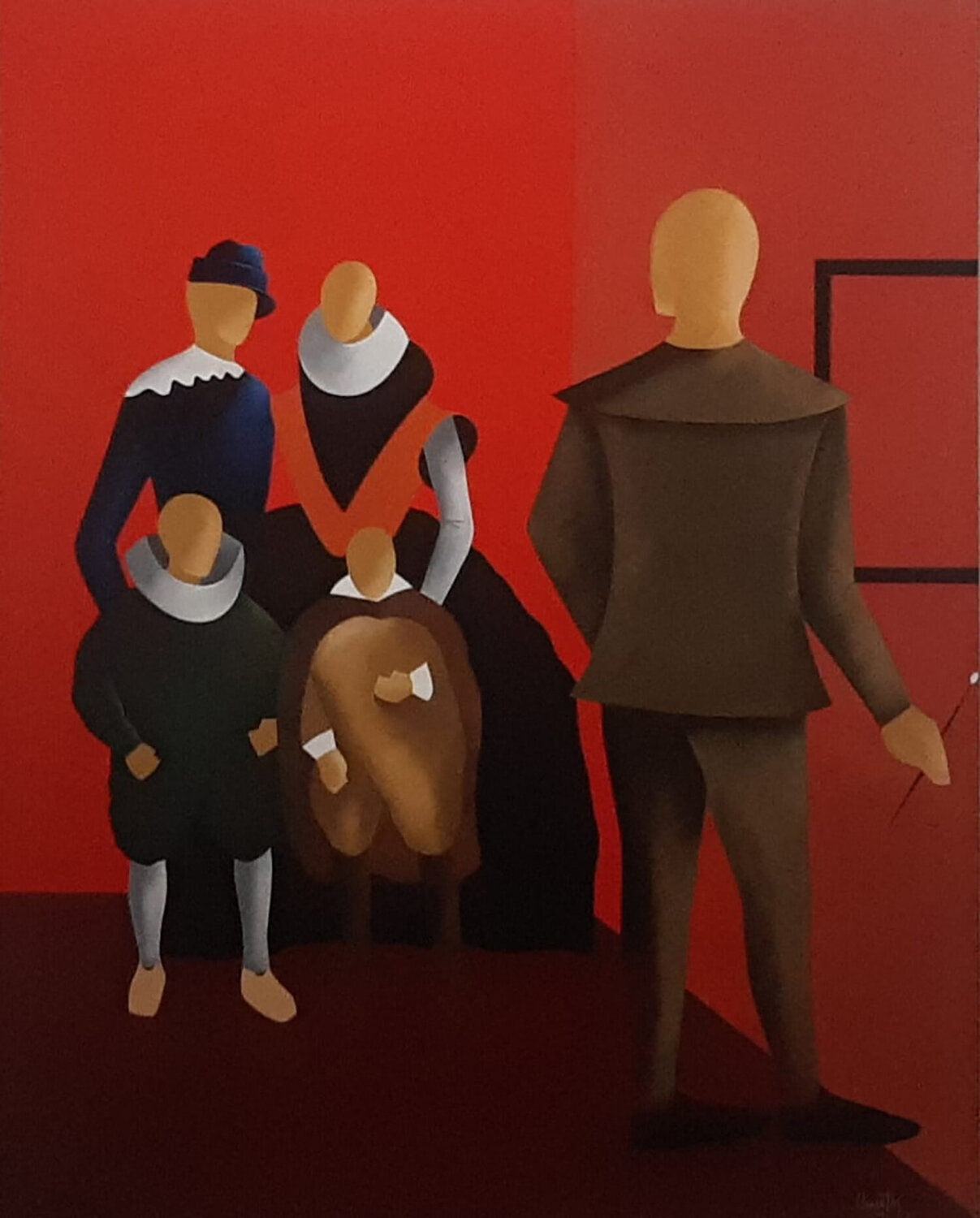 El Maestro by Maria Fernanda Cuartas (2022) : Painting Oil on Canvas ...