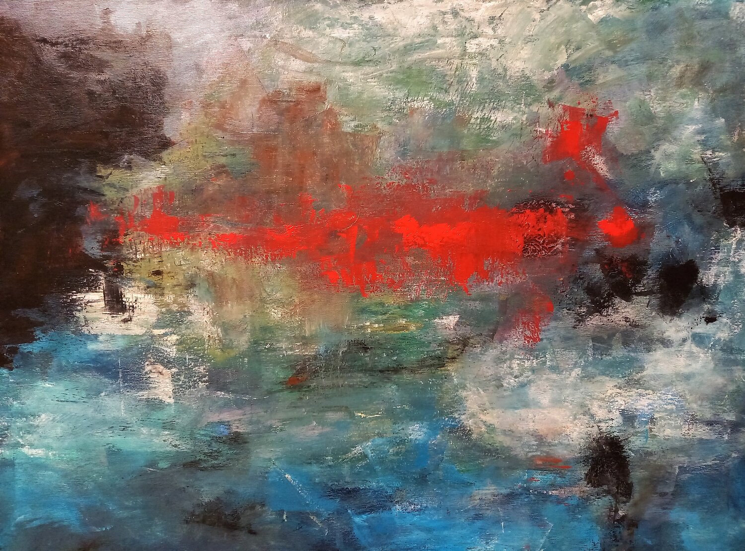 Sveglia ragazzi sveglia by Roberto Broggi (2021) : Painting Acrylic on ...