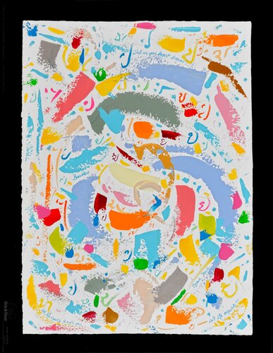 Let life sparkle through you by Olivia de Posson (2023) : Work on Paper ...