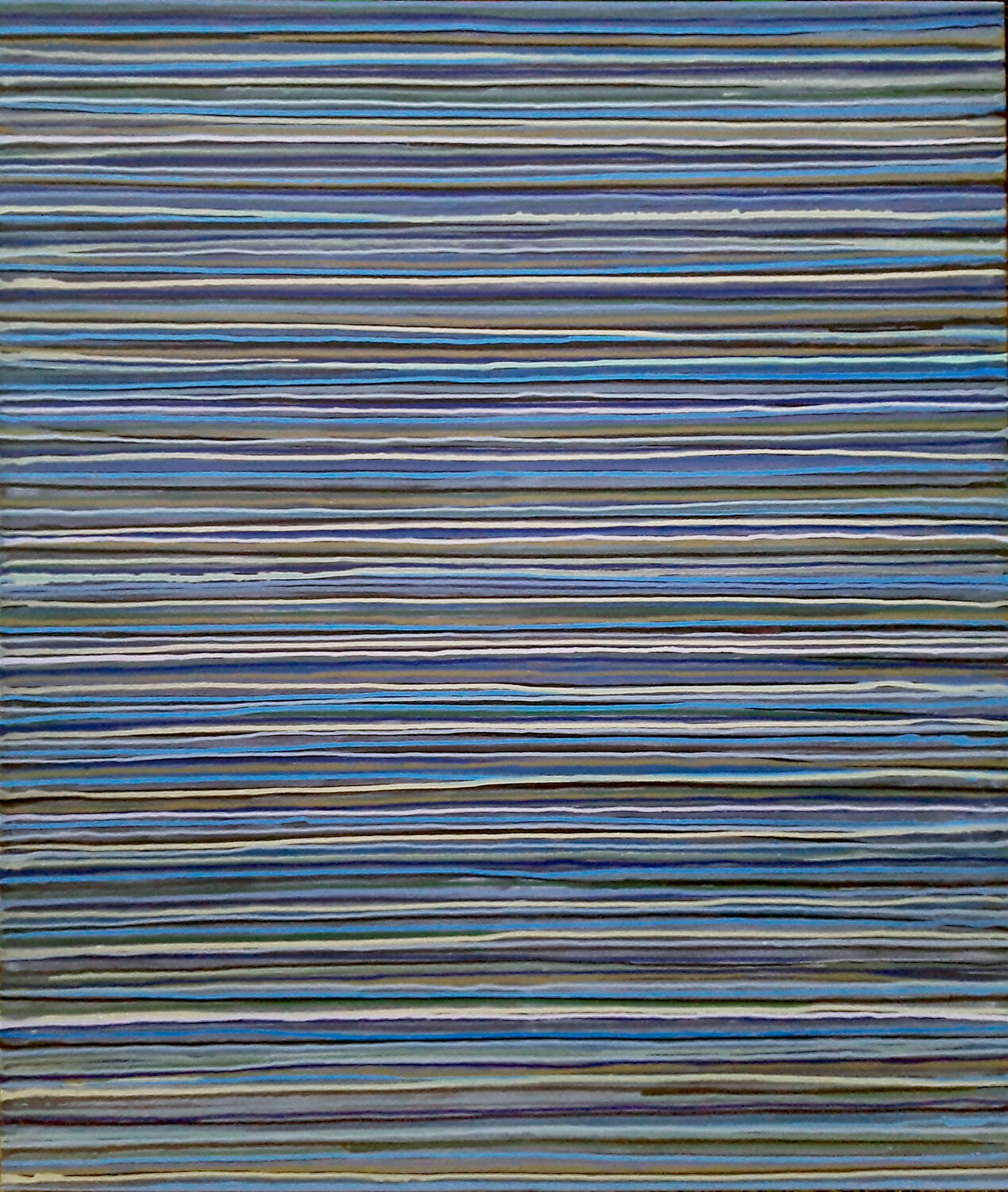 Agua y color azul de Matias Perego (2021): Pintura Acrílico en Lienzo ...