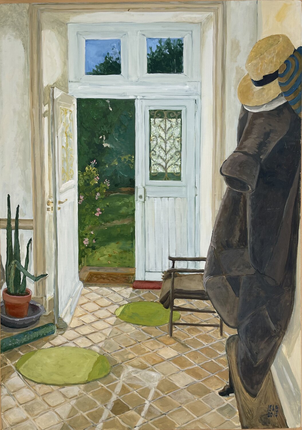 L'entrée de Ker Léon by isabelle barrandon (2017) : Painting Oil on ...