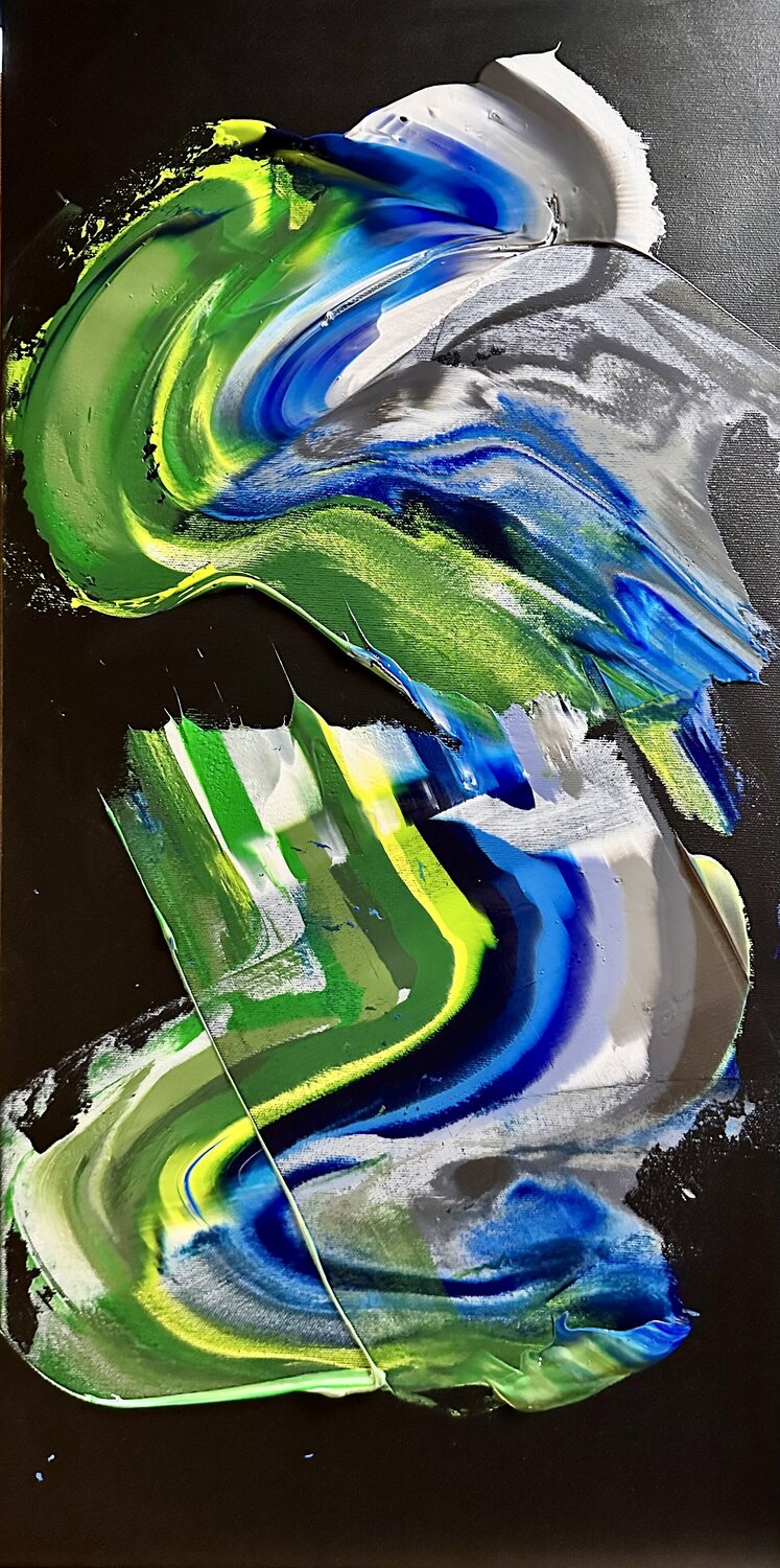 Grey-haired Monkey de Michaela Hagel (2024): Pintura Acrílico en Lienzo - Singulart