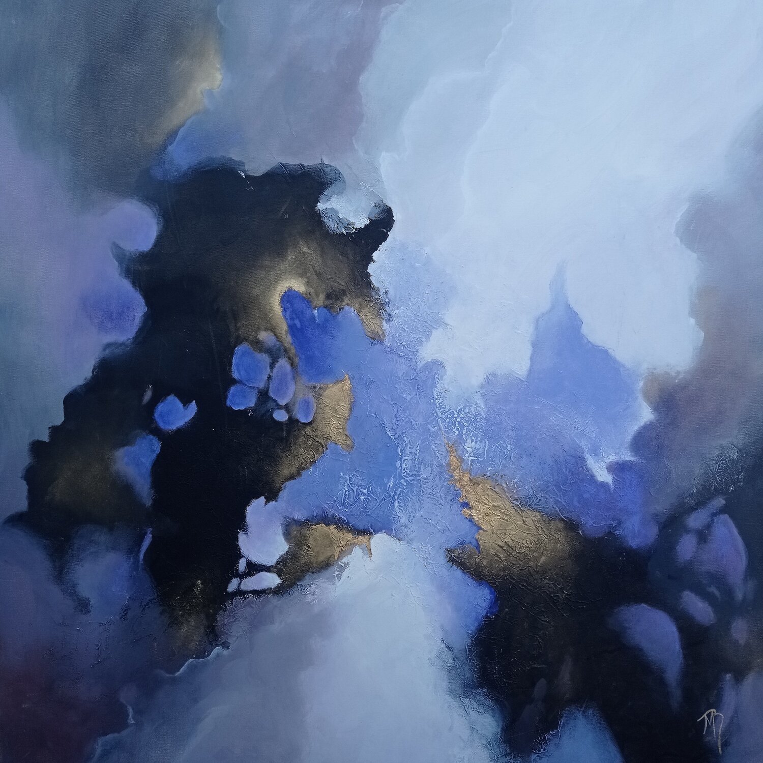 Le dragon de la lune by Marité Bouis (2019) : Painting Acrylic, Ink on ...