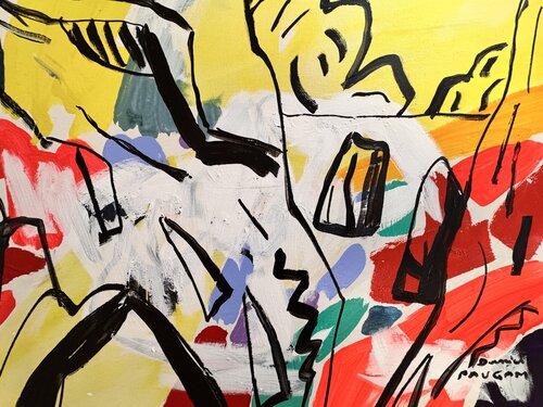 Les roches indomptables 10 de Daniel PAUGAM (2016) : Peinture Acrylique ...