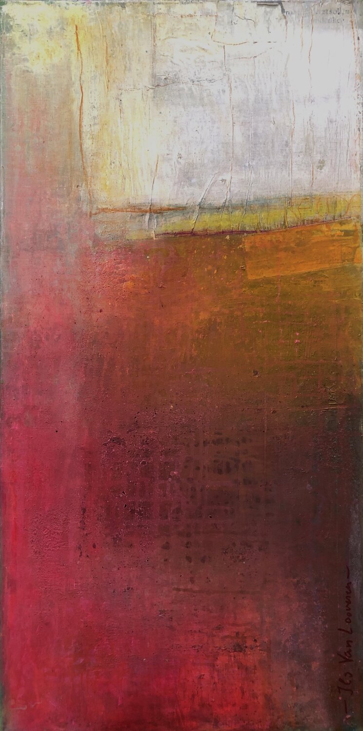 imprinted - 2 - by Ils Van Looveren (2023) : Painting Acrylic, Collage ...