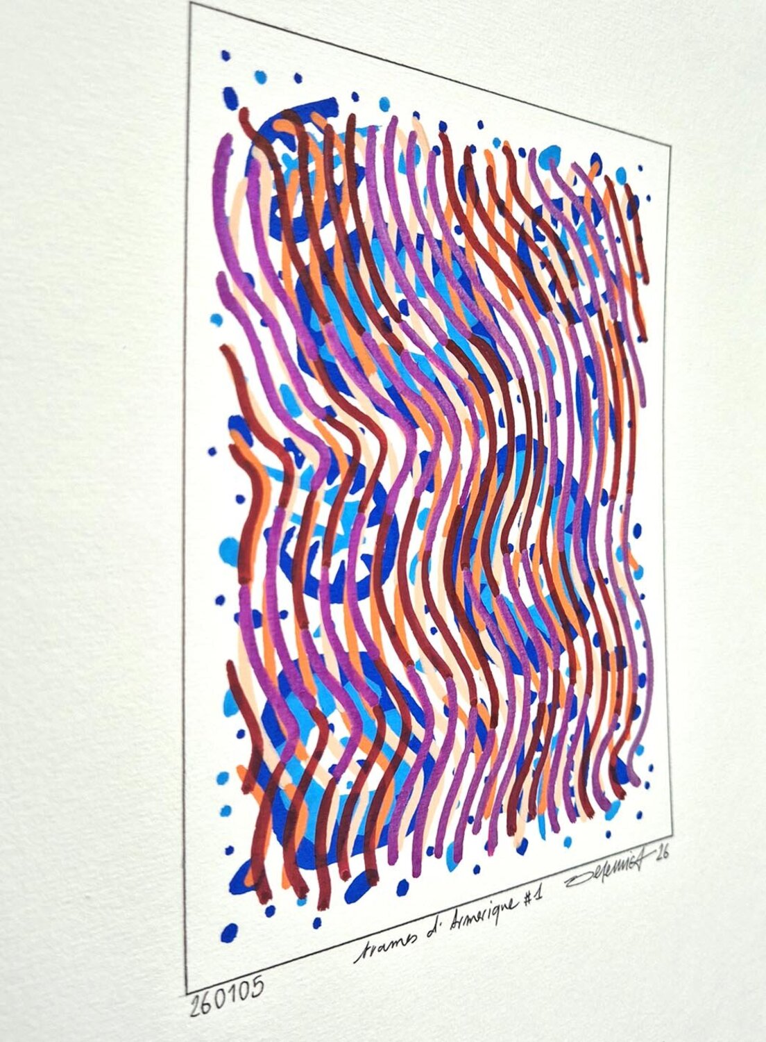 Trames d'Armorique #1, 260105 by Jeremi Ca (2026) : Drawing Felt on ...