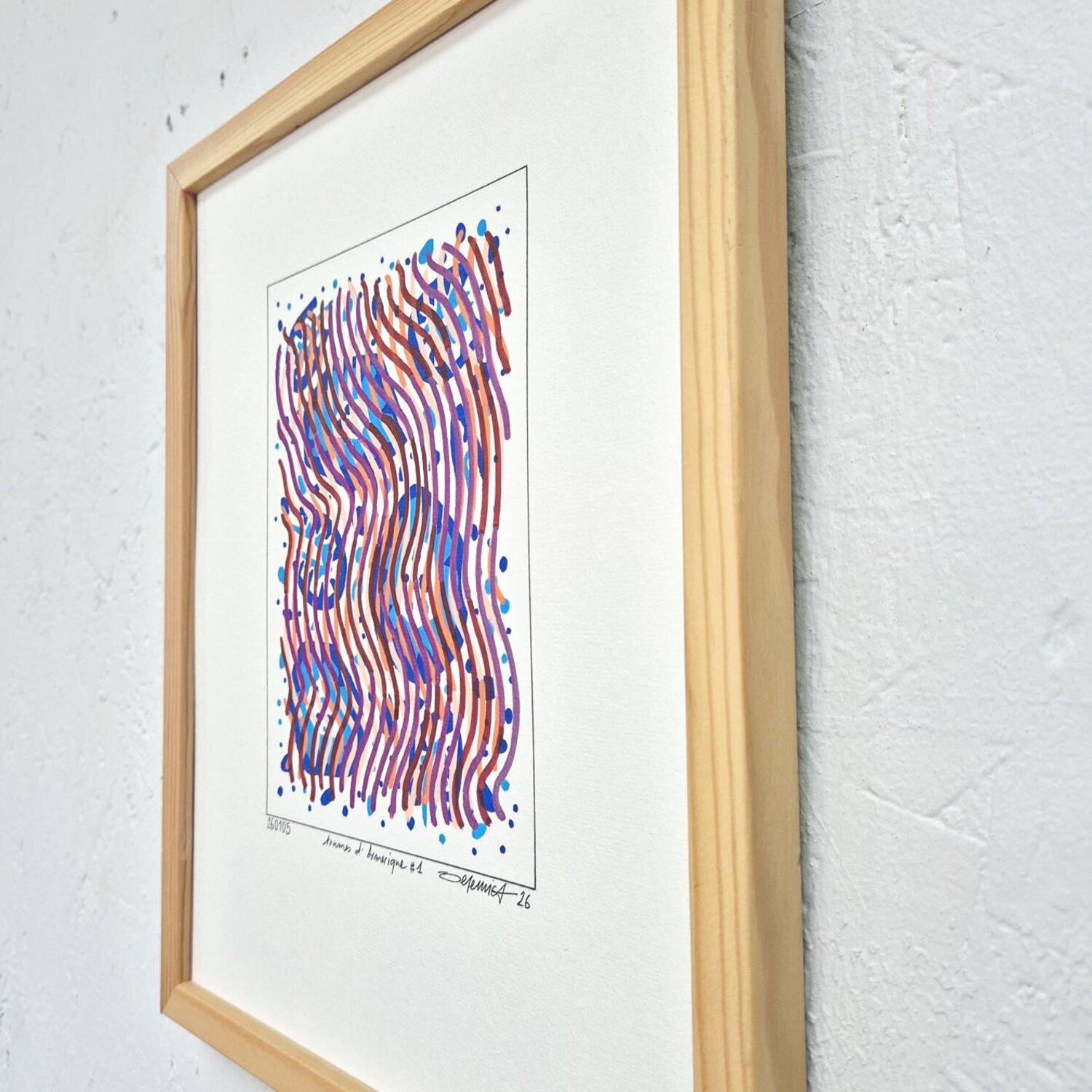 Trames d'Armorique #1, 260105 by Jeremi Ca (2026) : Drawing Felt on ...