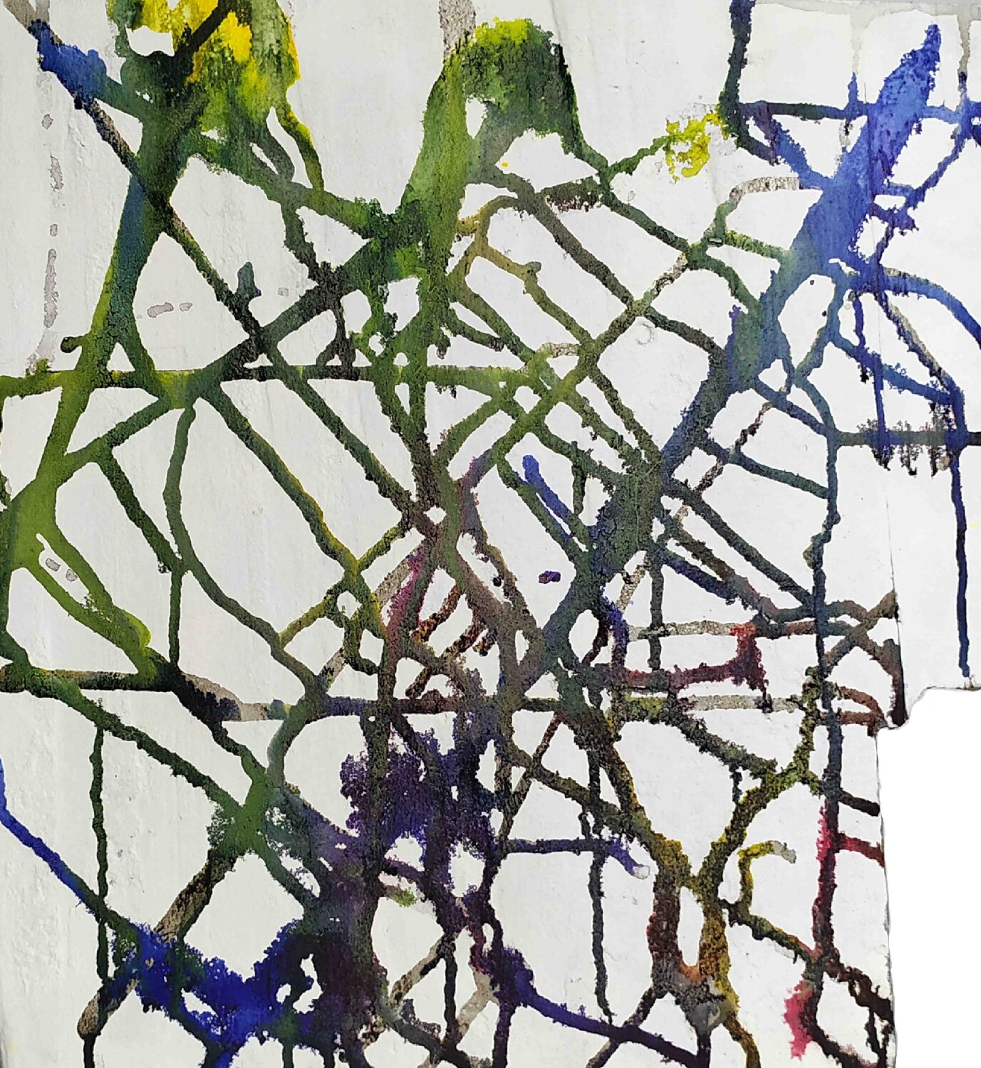 Sem Titulo by Celestino Neto (2022) : Painting Acrylic, Ink on Wood ...