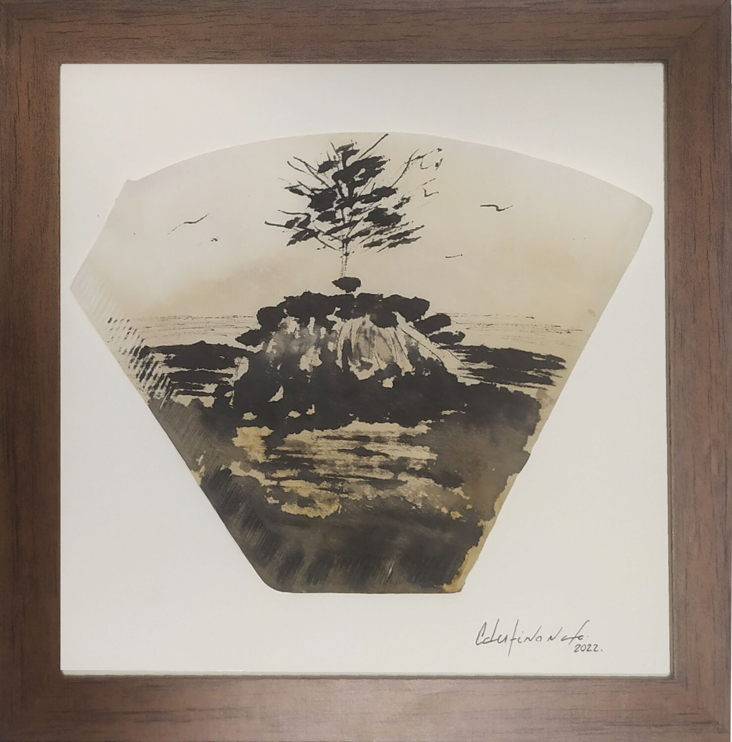 Arvore da ilha by Celestino Neto (2022) : Painting India Ink, Ink on ...