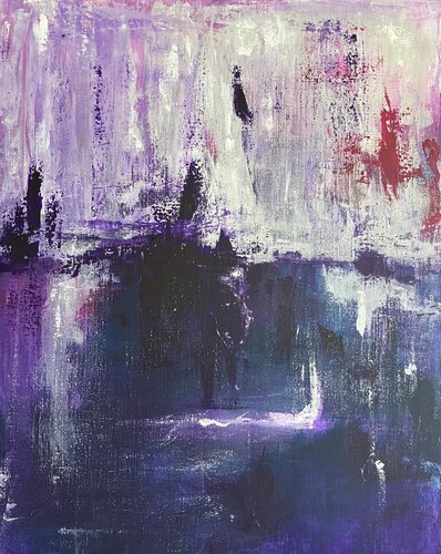 Addictive 1 by Barbara Wykrota (2024) : Painting Acrylic on Canvas ...