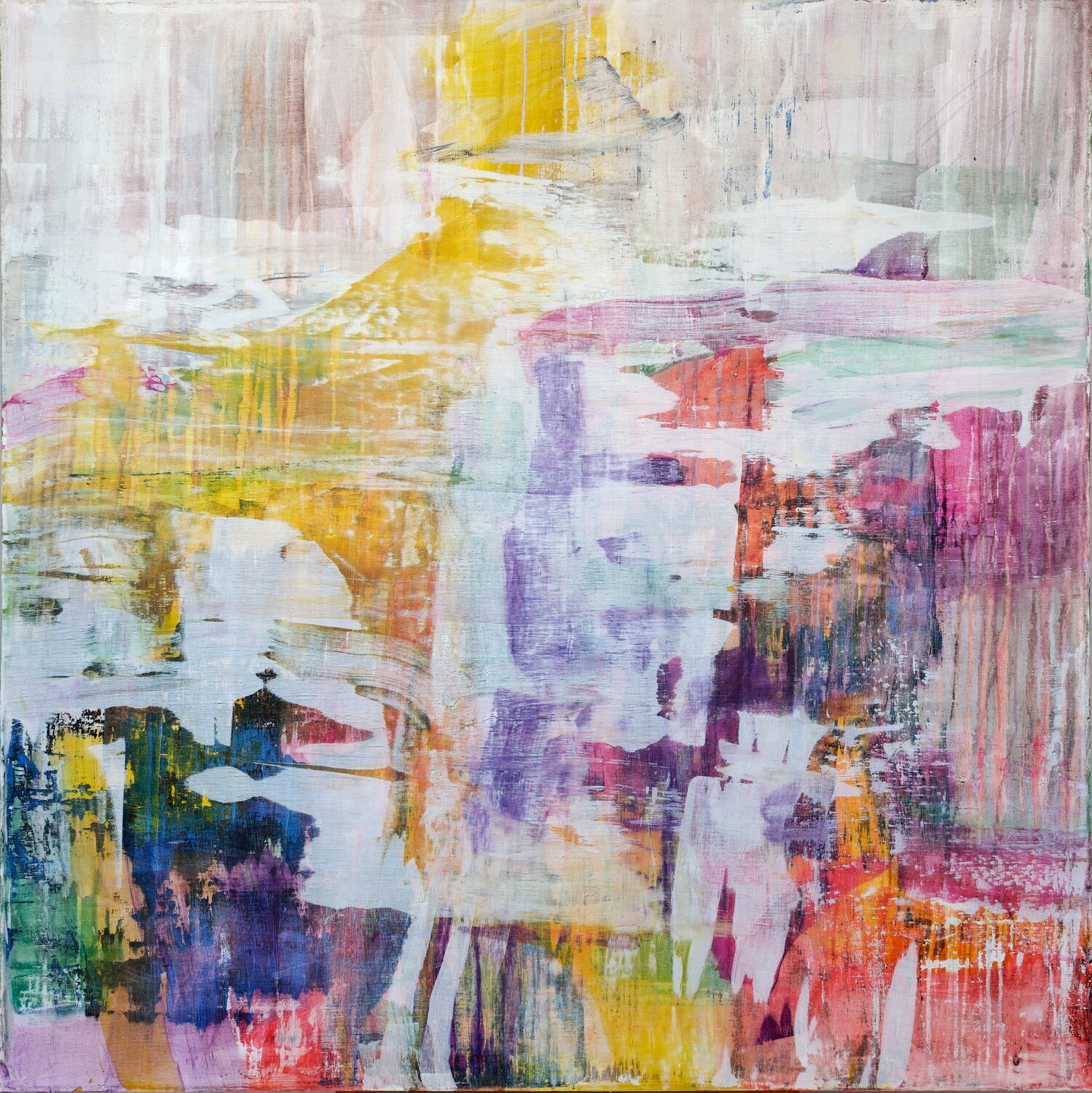 The resonance of the gesture VI de Florina Breazu (2022): Pintura ...