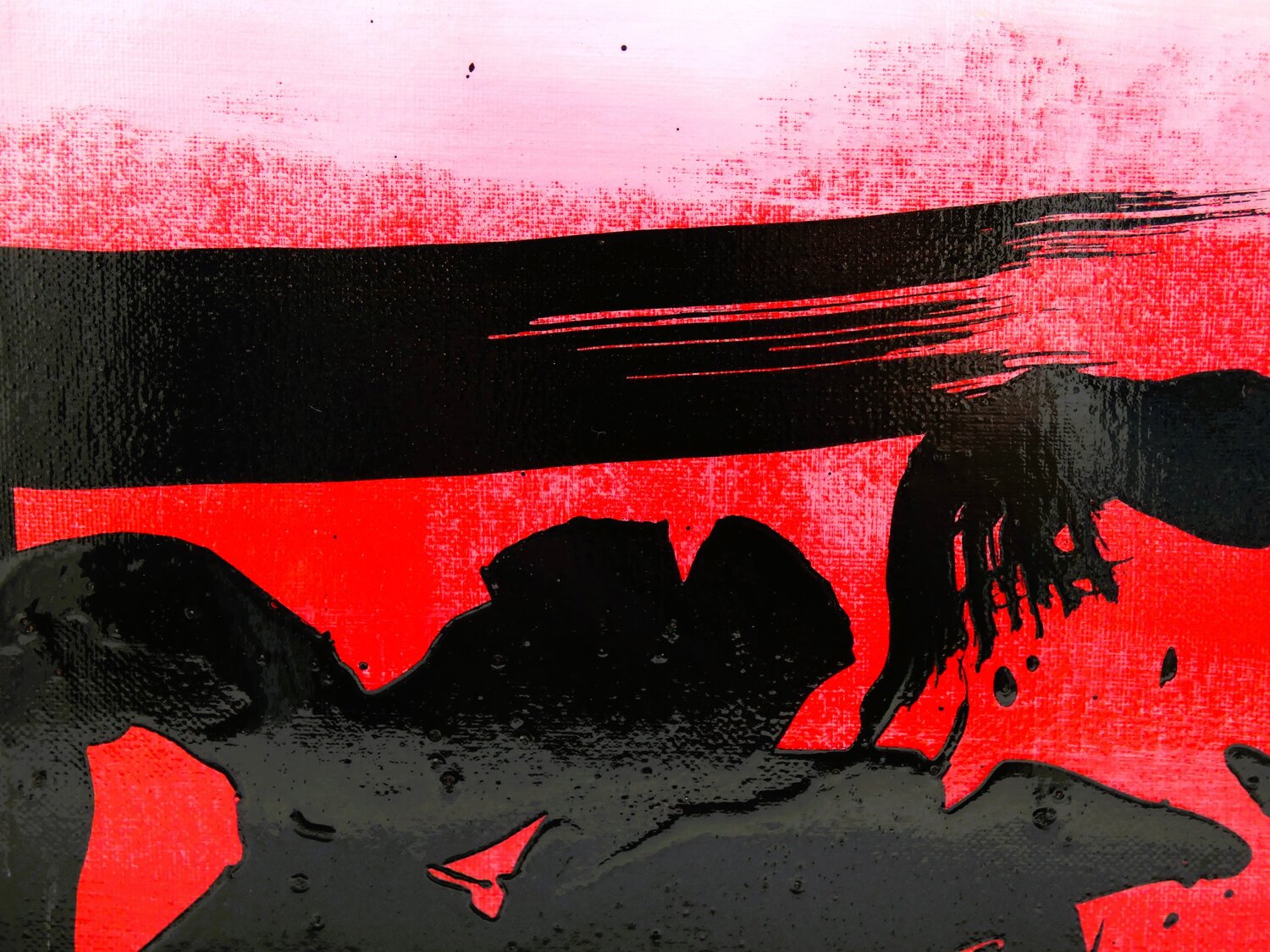 "Matière Noire n°7" de Nicolas VASSE (2025): Pintura Acrílico, Pigmento ...