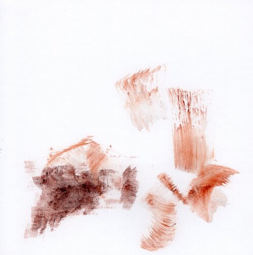 Souffle 35 by Nicolas VASSE (2025) : Work on Paper Acrylic, Pigments on ...