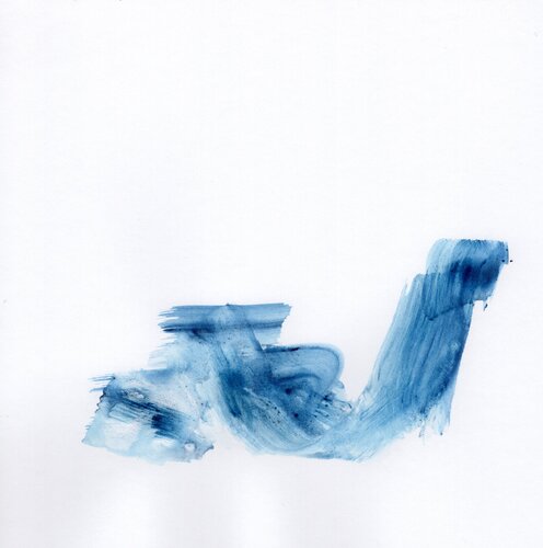 Souffle 46 by Nicolas VASSE (2025) : Work on Paper Acrylic, Pigments on ...