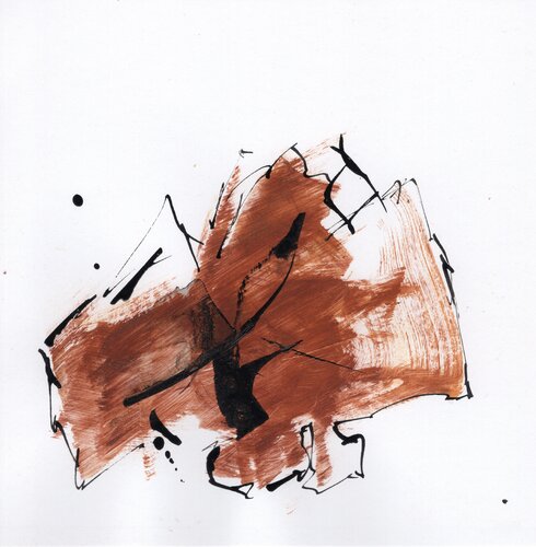 "Instant numéro 35" de Nicolas VASSE (2025): Obra en papel Acrílico ...