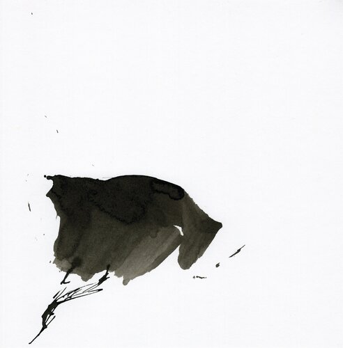 "Stellaire 12" de Nicolas VASSE (2025): Obra en papel Tinta china en ...