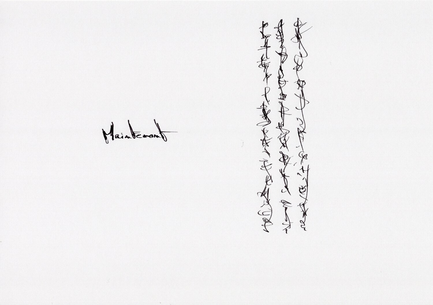 sismologue14 by Nicolas VASSE (2025) : Drawing India Ink on Paper ...